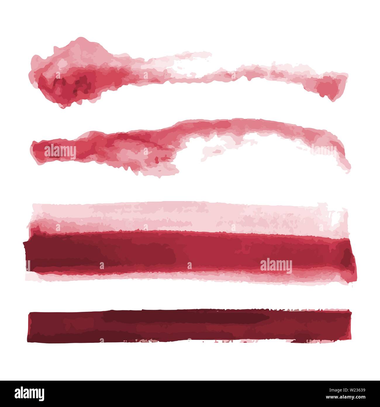 Watercolour splotches Stock Vector Images - Alamy