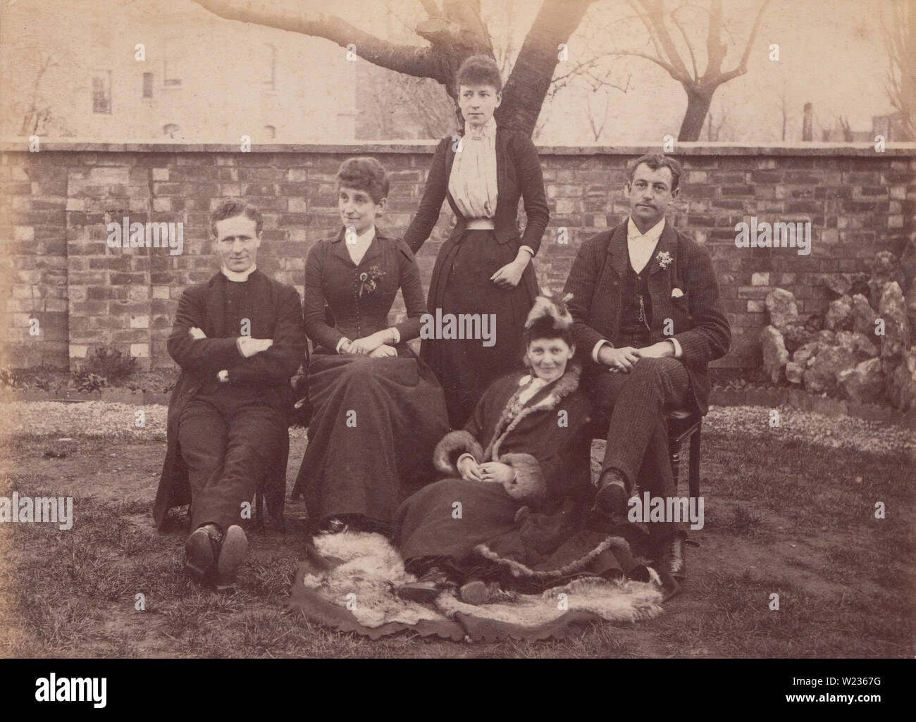 1890s family hi-res stock photography and images - Alamy