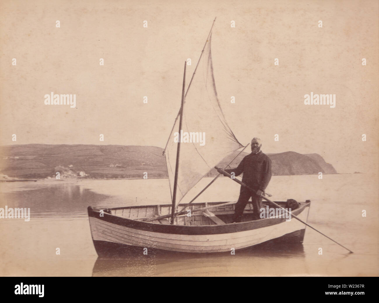 19th century fishing boat in hi-res stock photography and images - Alamy