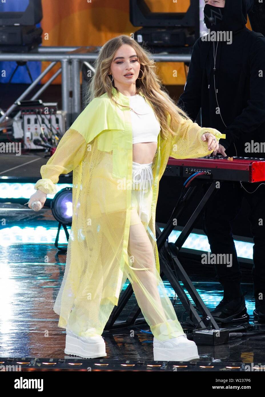New York, NY, USA. 5th July, 2019. Sabrina Carpenter on stage for ...