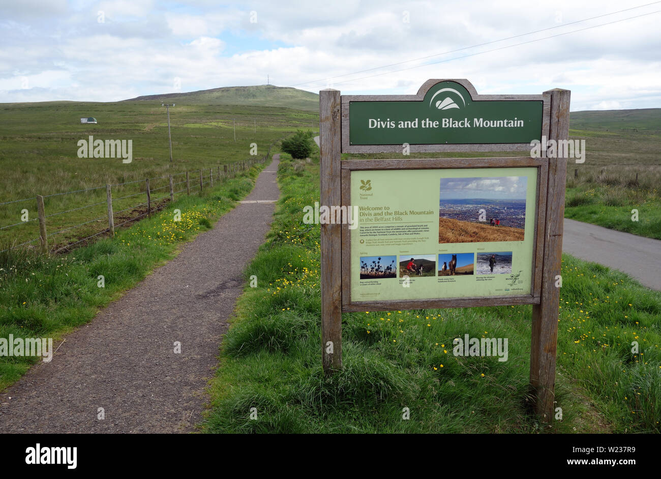 National trails sign uk hi-res stock photography and images - Alamy