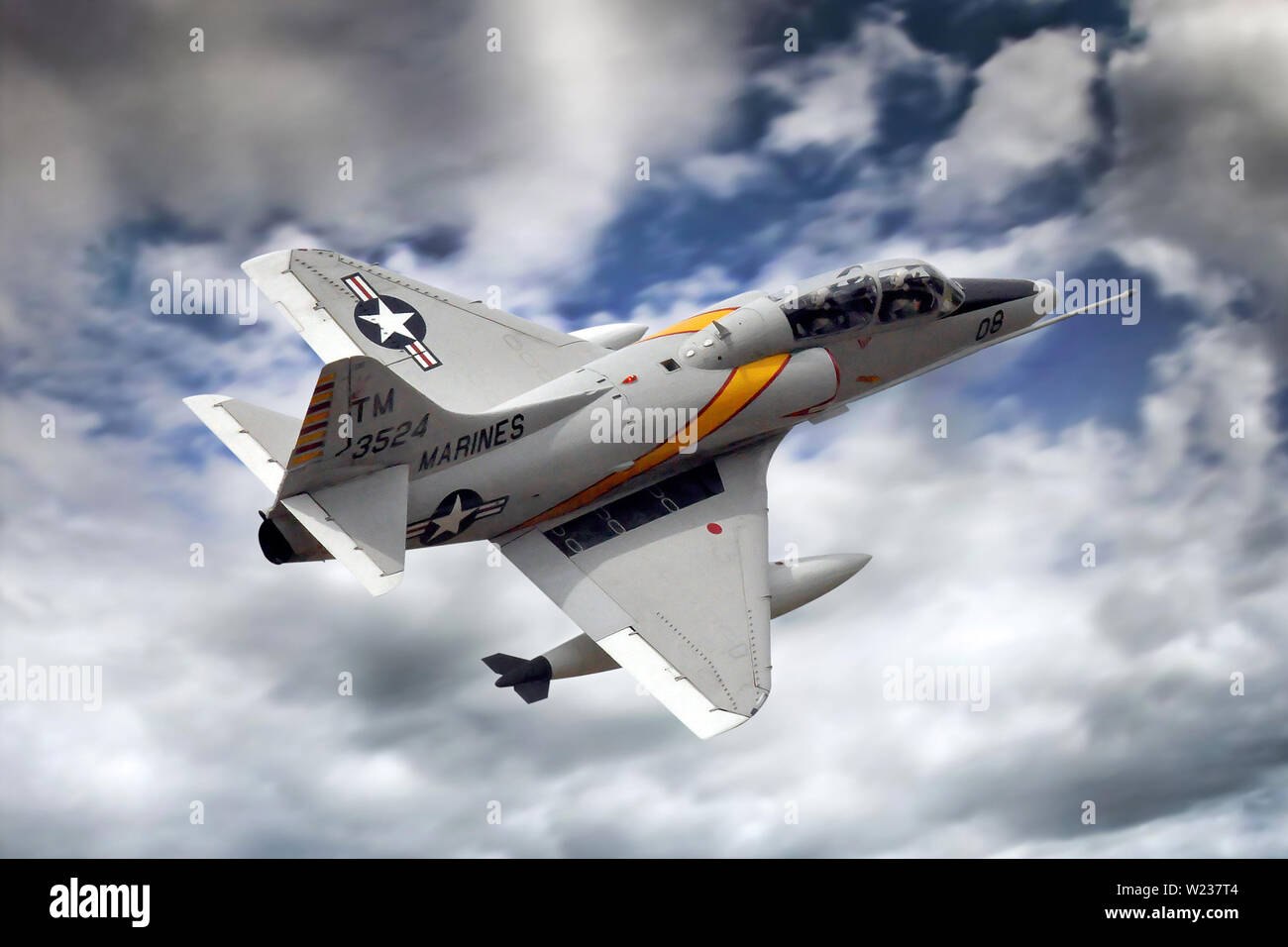 Douglas TA-4J Skyhawk Stock Photo - Alamy