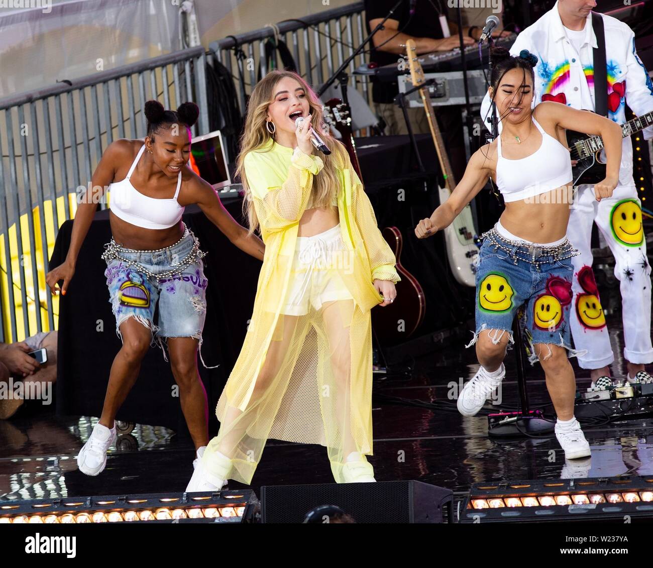 New York, NY, USA. 5th July, 2019. Sabrina Carpenter on stage for ...