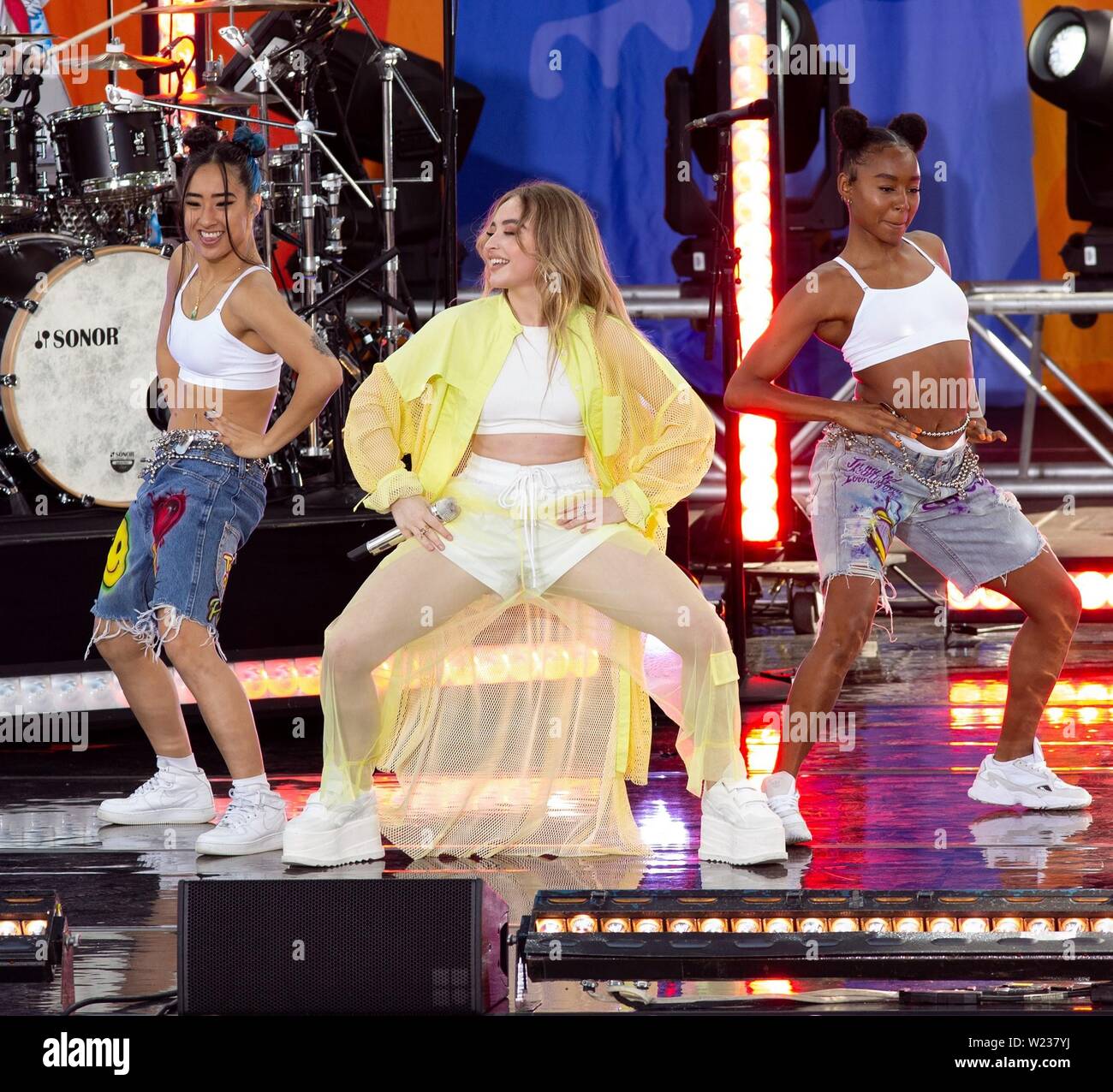 New York, NY, USA. 5th July, 2019. Sabrina Carpenter on stage for ...