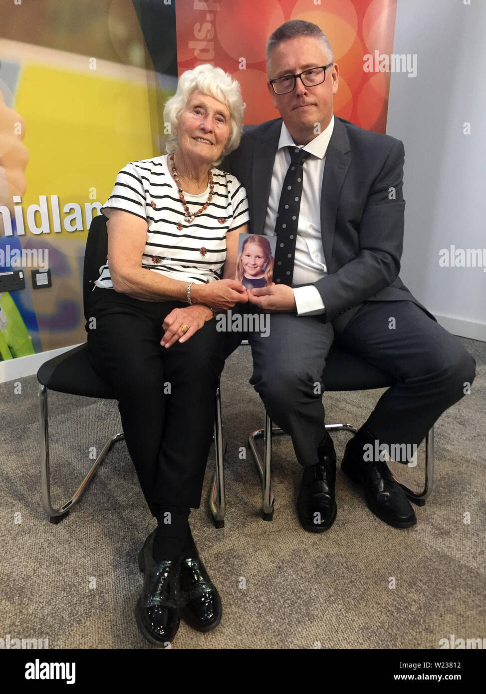 Margaret and Adrian Bailey, mother and brother of eight-year-old Helen ...