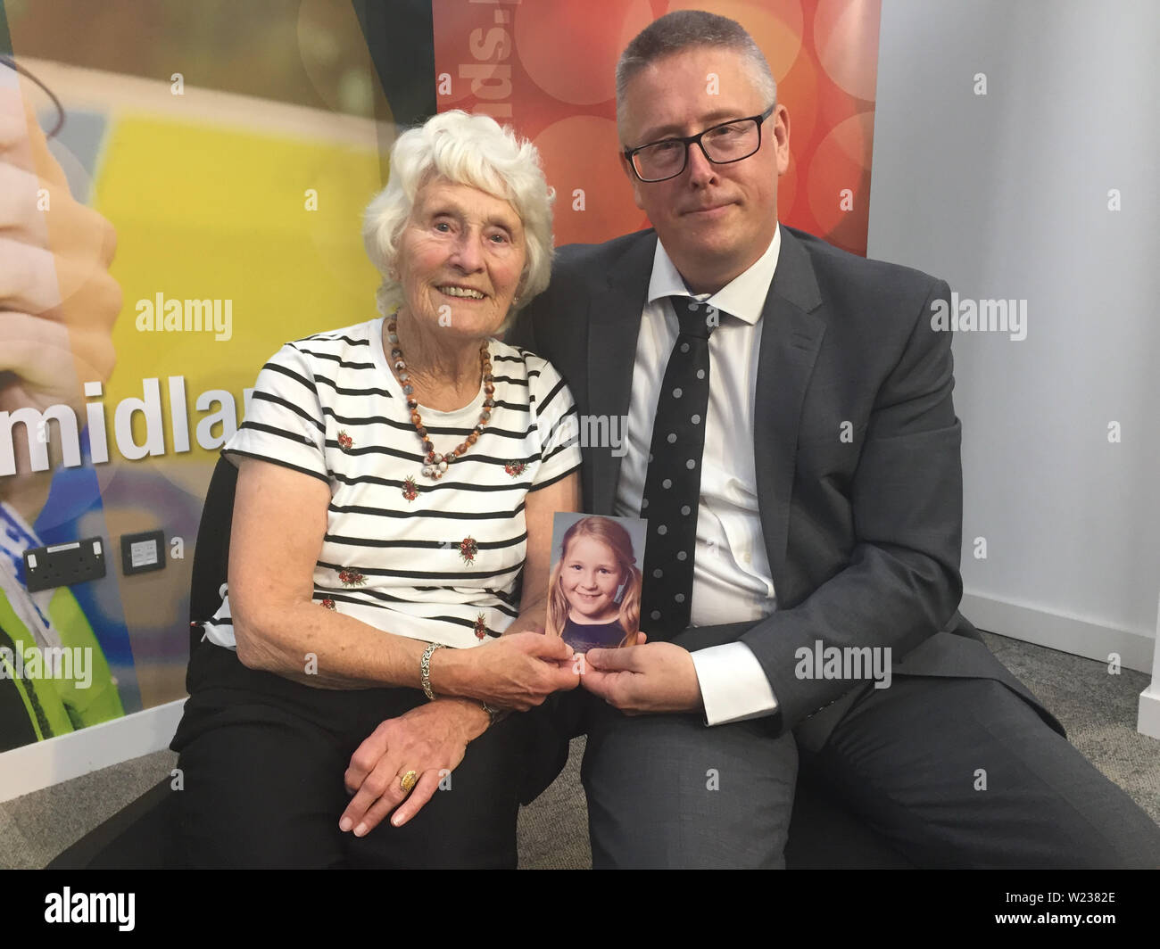 Margaret and Adrian Bailey, mother and brother of eight-year-old Helen ...