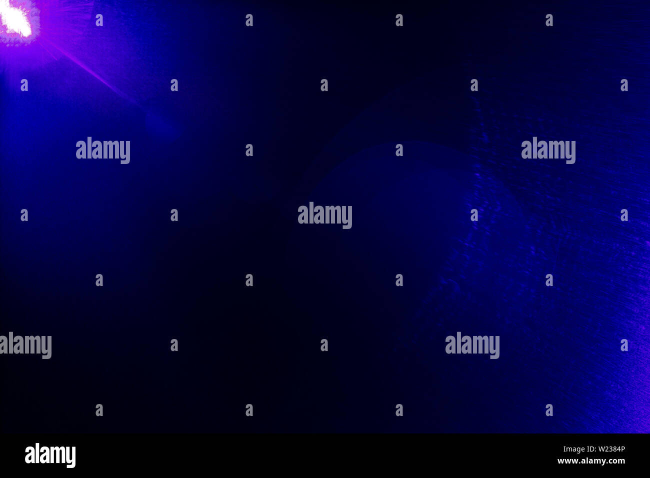 Camera lens flare by laser light create circles of objective and ...