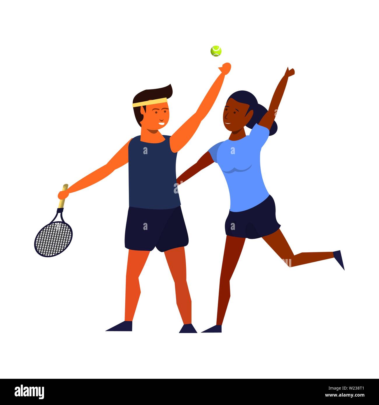 Cartoons training Cut Out Stock Images & Pictures - Alamy