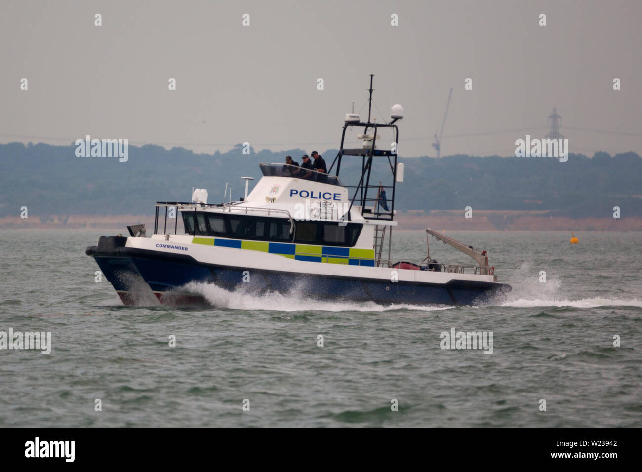 Customs and police boat hi-res stock photography and images - Alamy