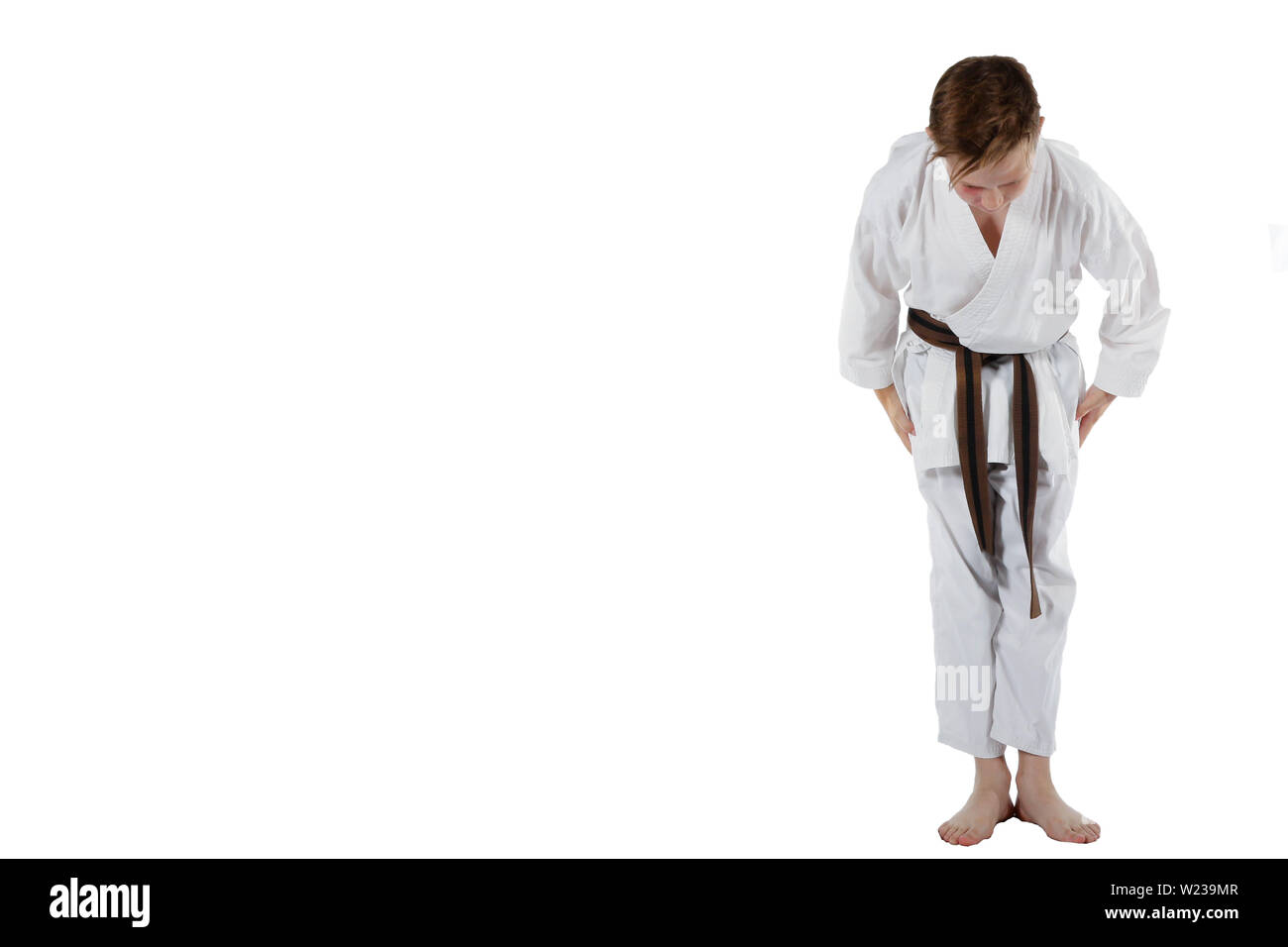 Karate Bow High Resolution Stock Photography and Images - Alamy