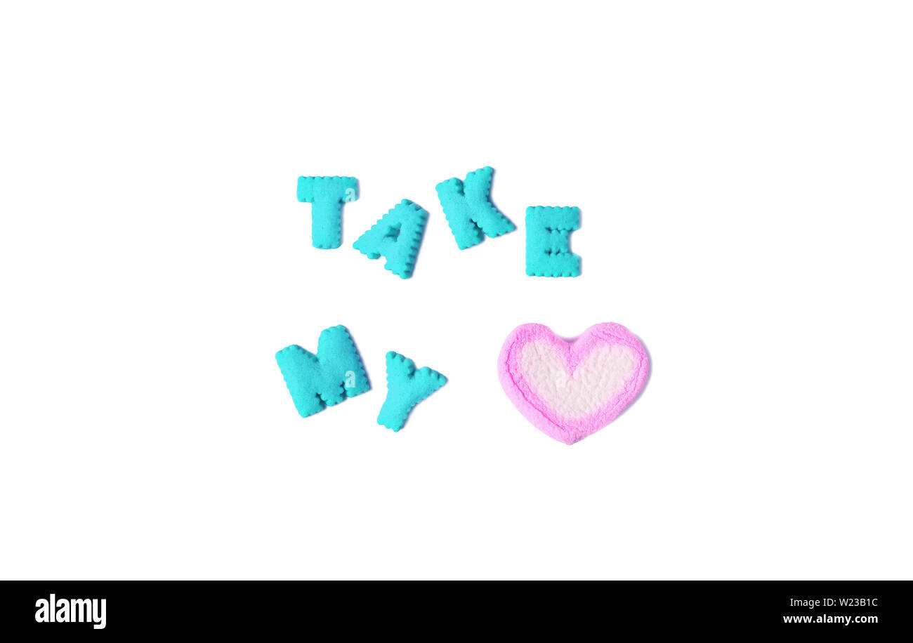Valentines day alphabet Cut Out Stock Images & Pictures - Alamy
