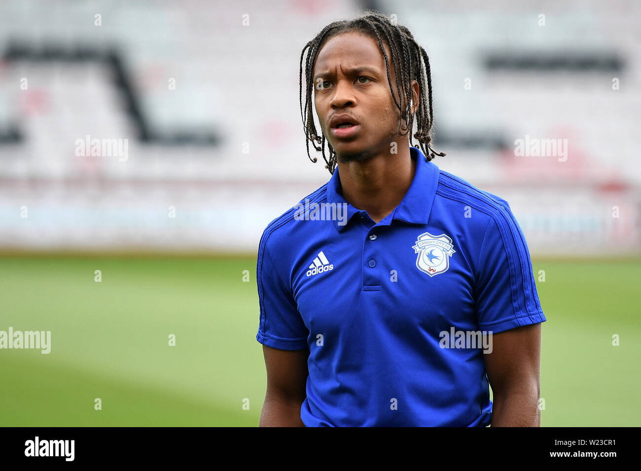 Bobby Reid of Cardiff City - AFC Bournemouth v Cardiff City, Premier League, Vitality Stadium ...