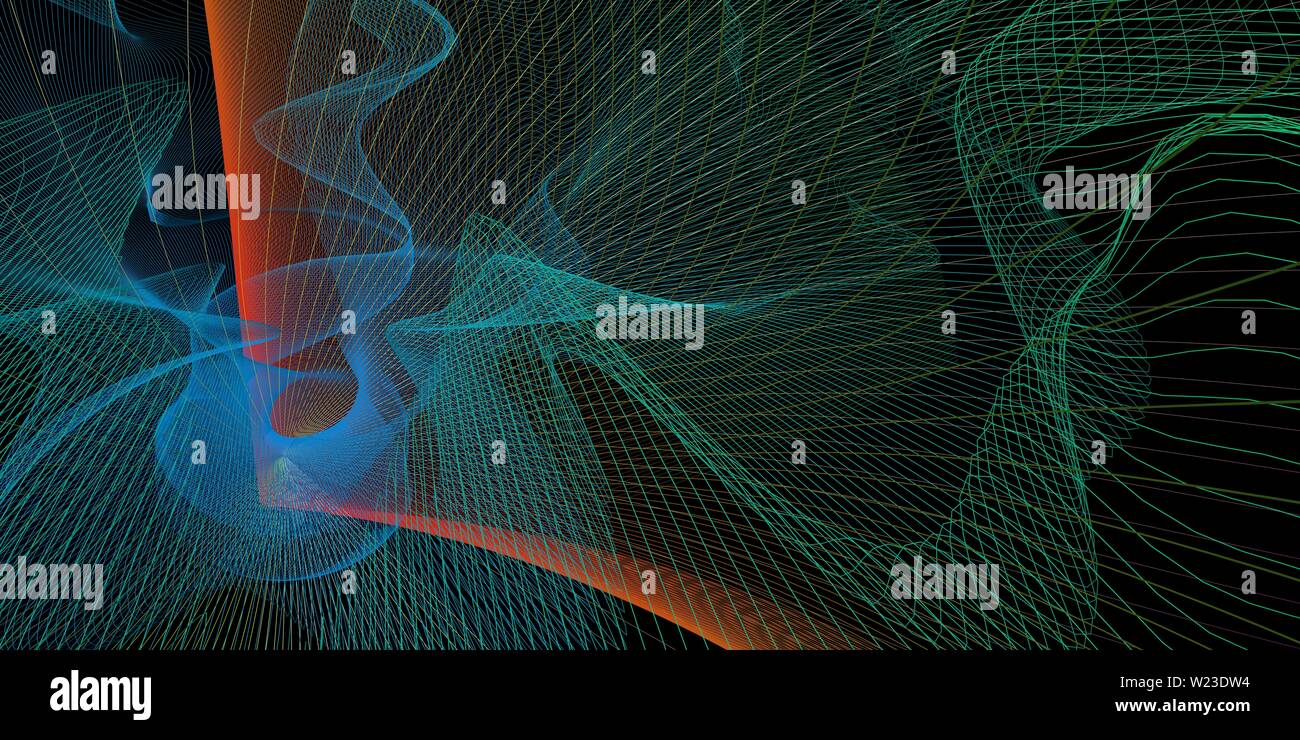 Soothing Energy Background with Pattern Line Design Concept Stock Photo ...
