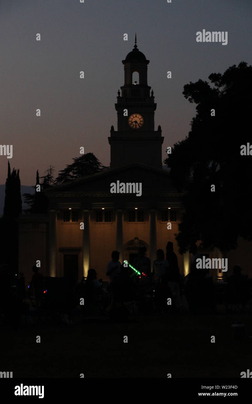 Fourth of July Celebration, University of Redlands, Redlands CA Stock ...
