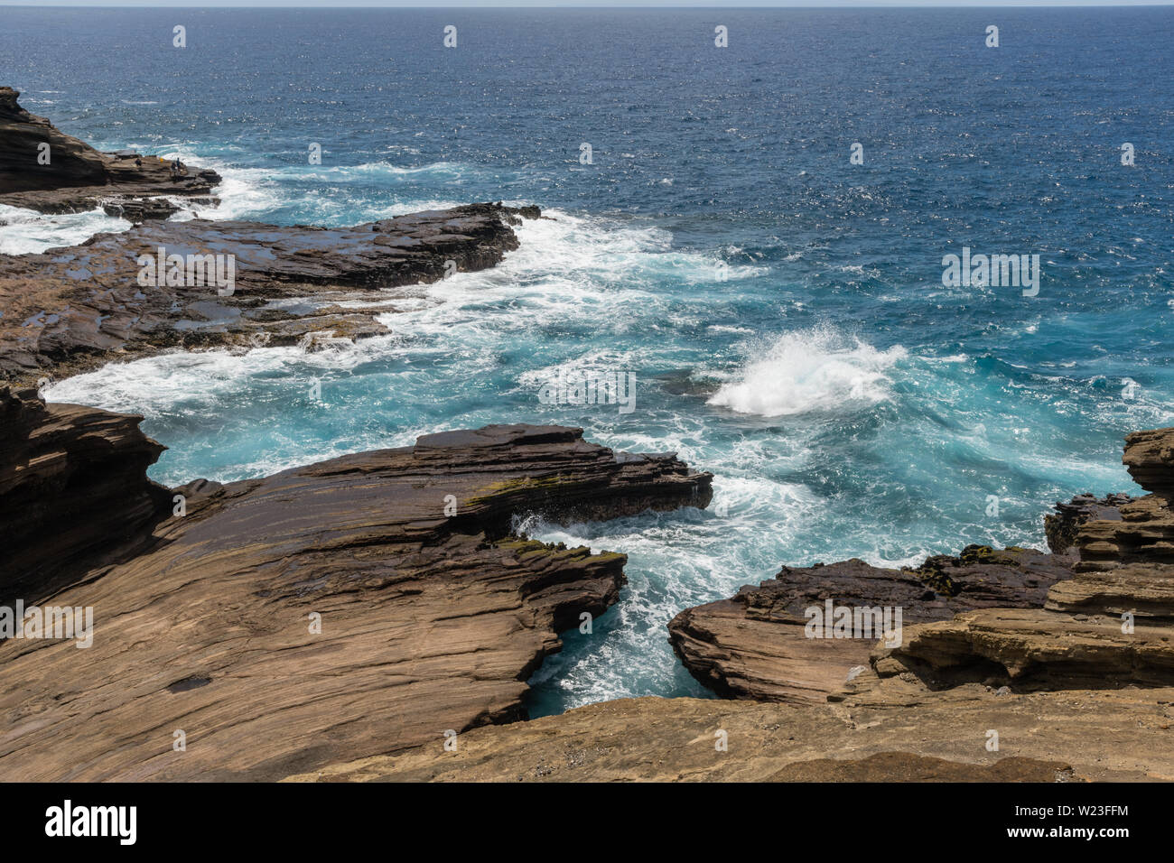 Stunning Lanai lookout vista on Oahu, Hawaii Stock Photo - Alamy