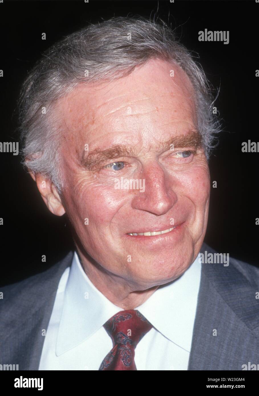 Charleton Heston 1990s Photo By Michael Ferguson/PHOTOlink.net Stock ...