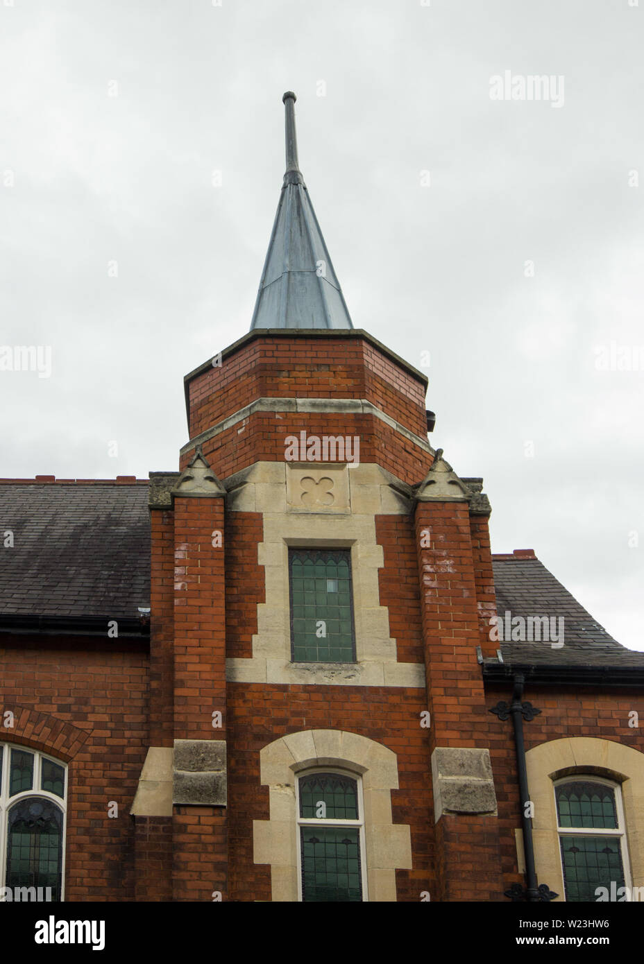 The red brick Methodist Church in Duffield Derbyshire Stock Photo - Alamy