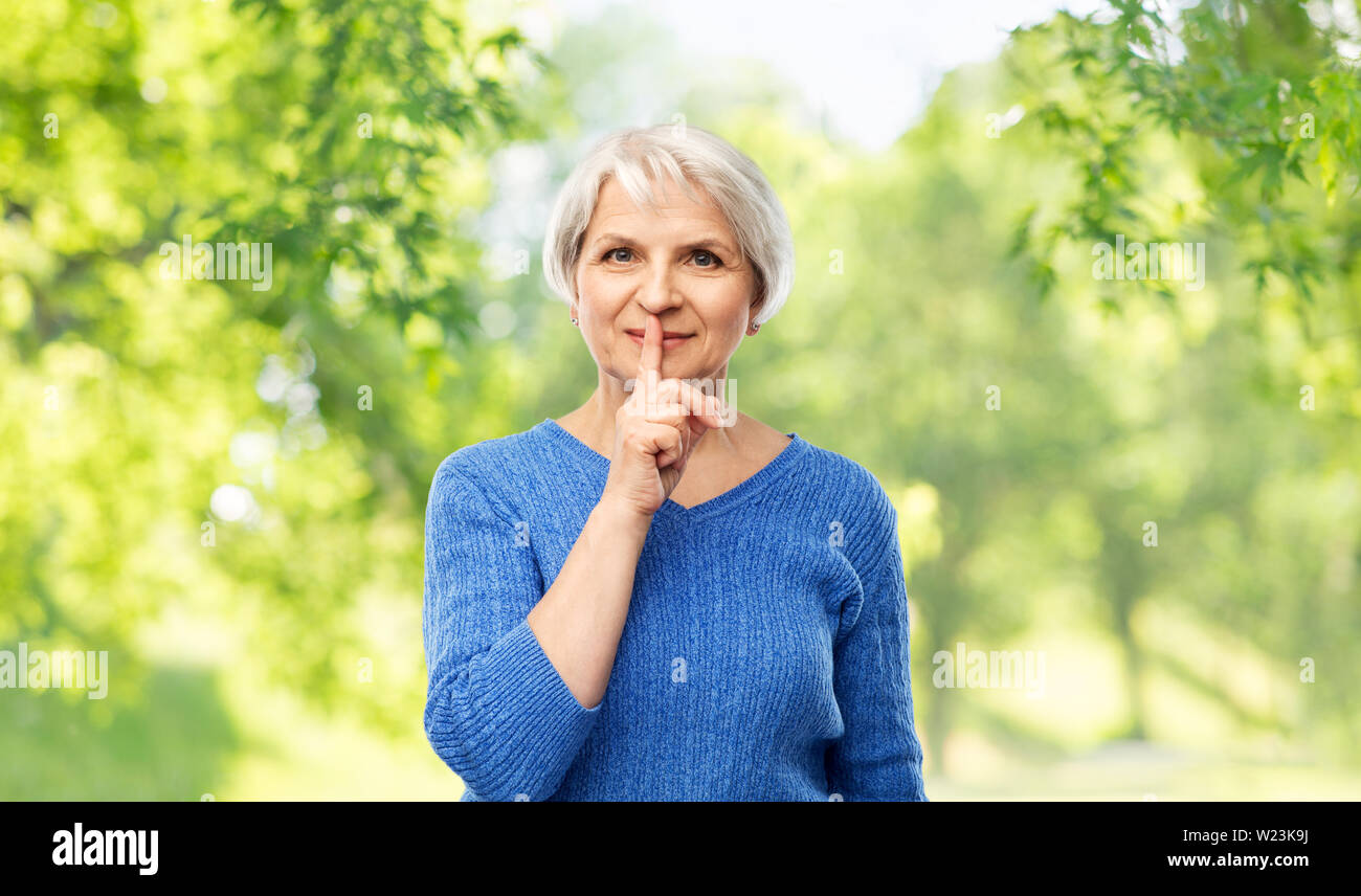 Shush High Resolution Stock Photography and Images - Alamy