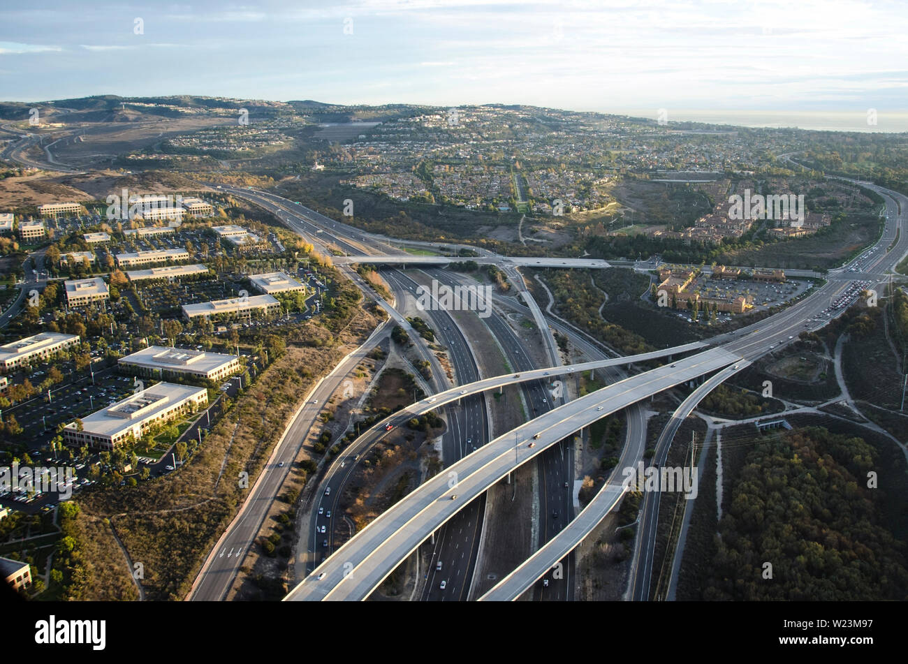 aerial stock photo of Newport Beach California Stock Photo - Alamy