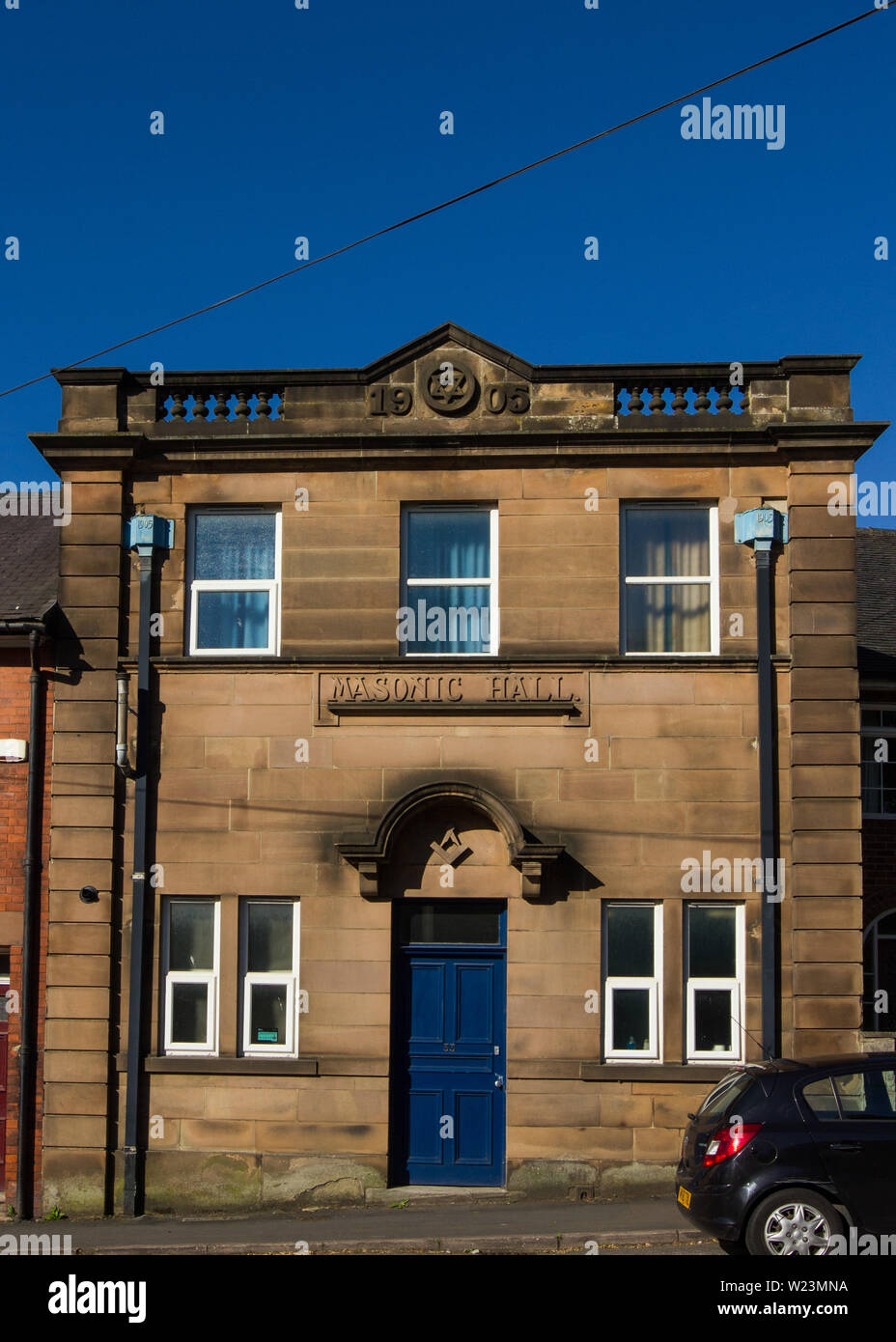 The old Masons hall in Duffield Derbyshire UK Stock Photo - Alamy