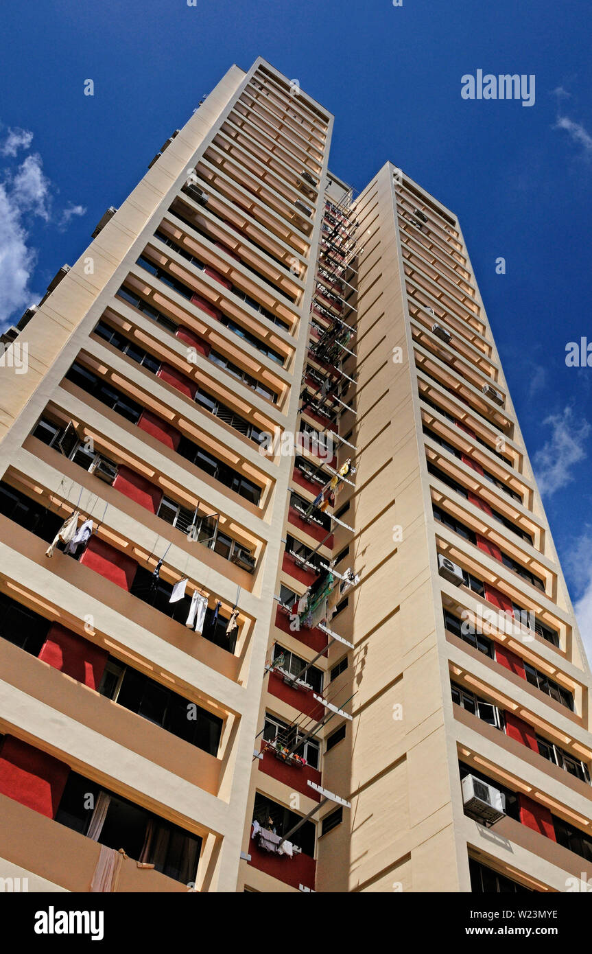 singapore, singapore - november 20, 2011: public housing hdb ...