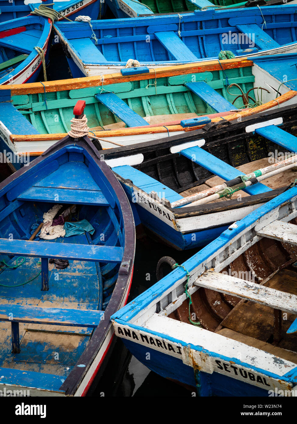 Boats at port of setubal hi-res stock photography and images - Alamy