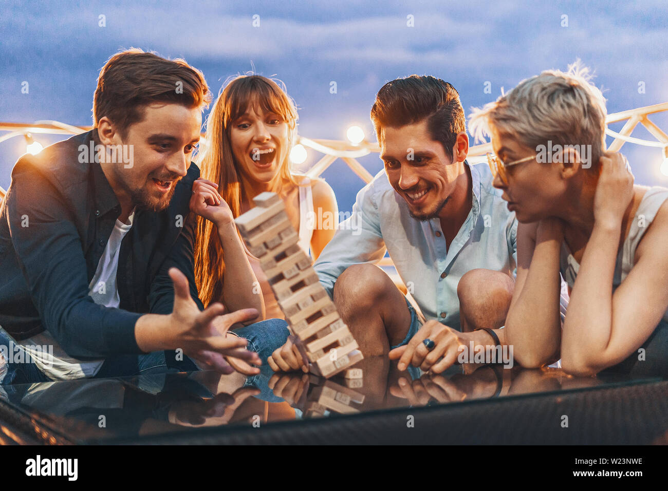 Jenga hi-res stock photography and images - Alamy