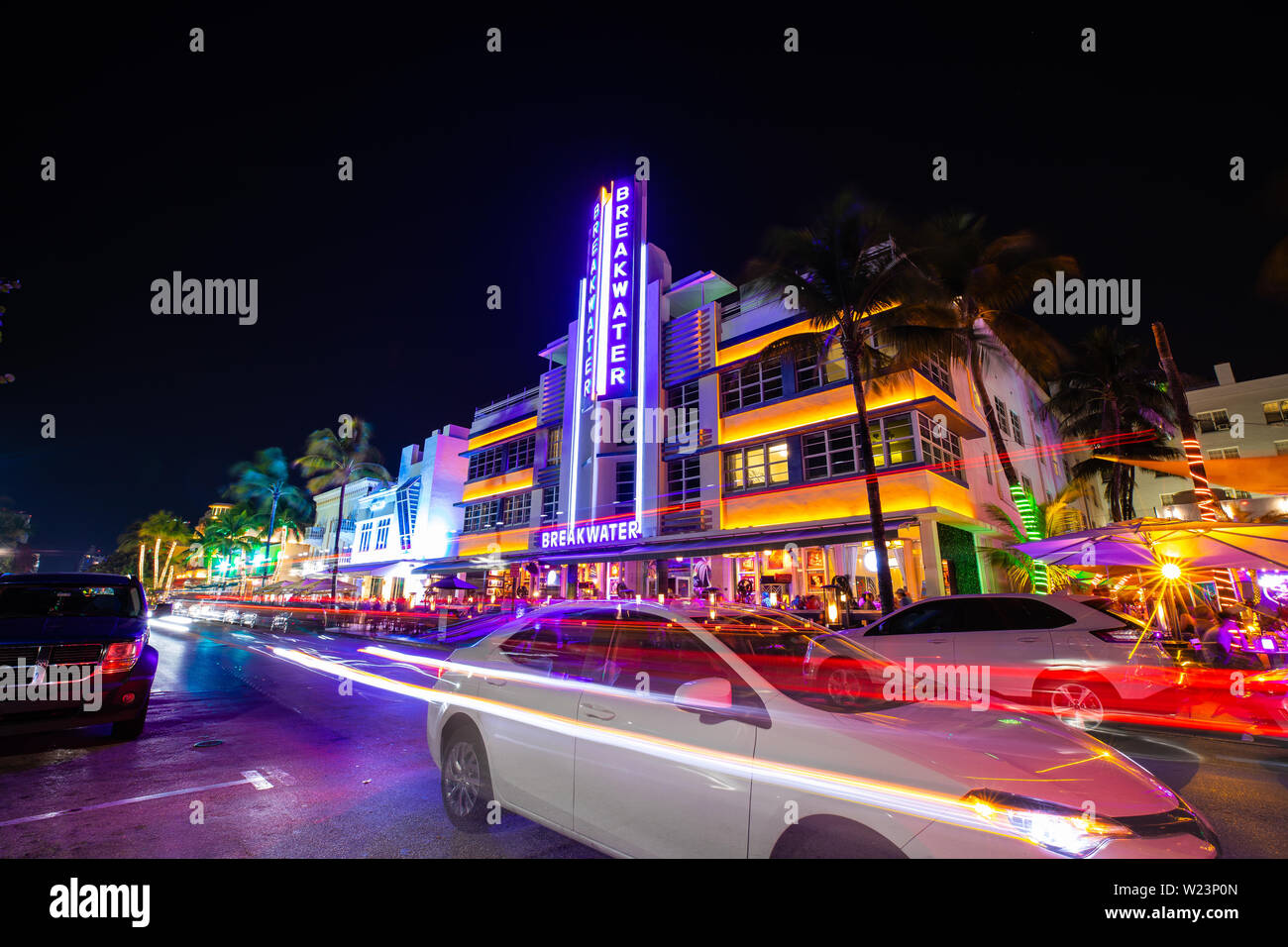 Art Deco Architecture Apartment Building High Resolution Stock ...