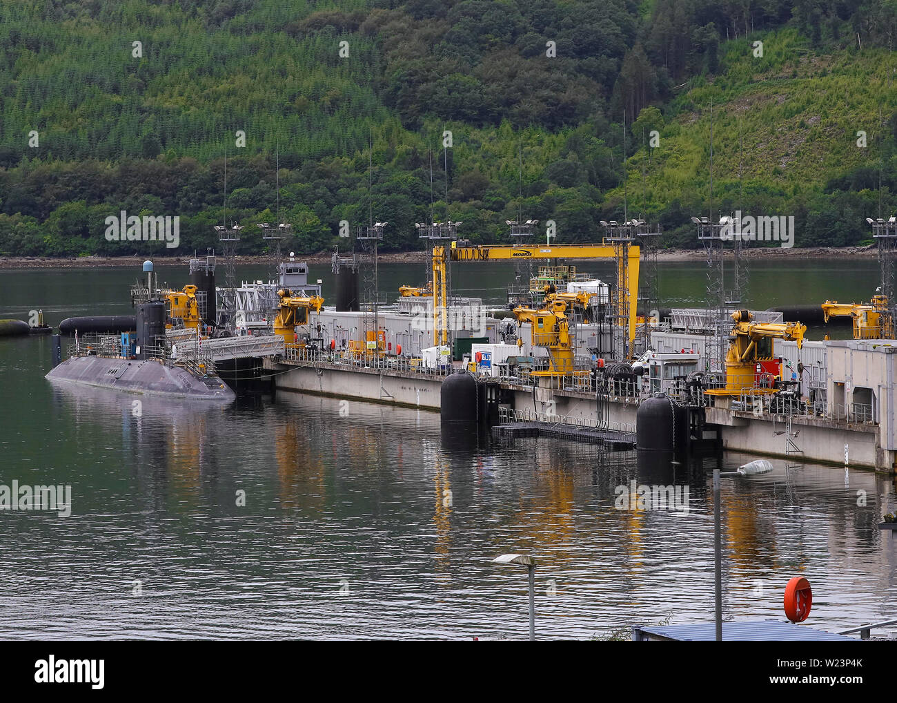 Docked Faslane Naval Base High Resolution Stock Photography and Images ...