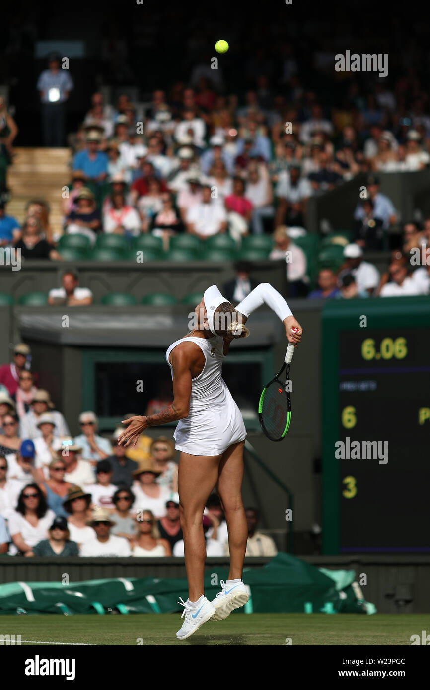 Wimbledon, London, UK. 05th July, 2019. 5th July 2019, The All England ...