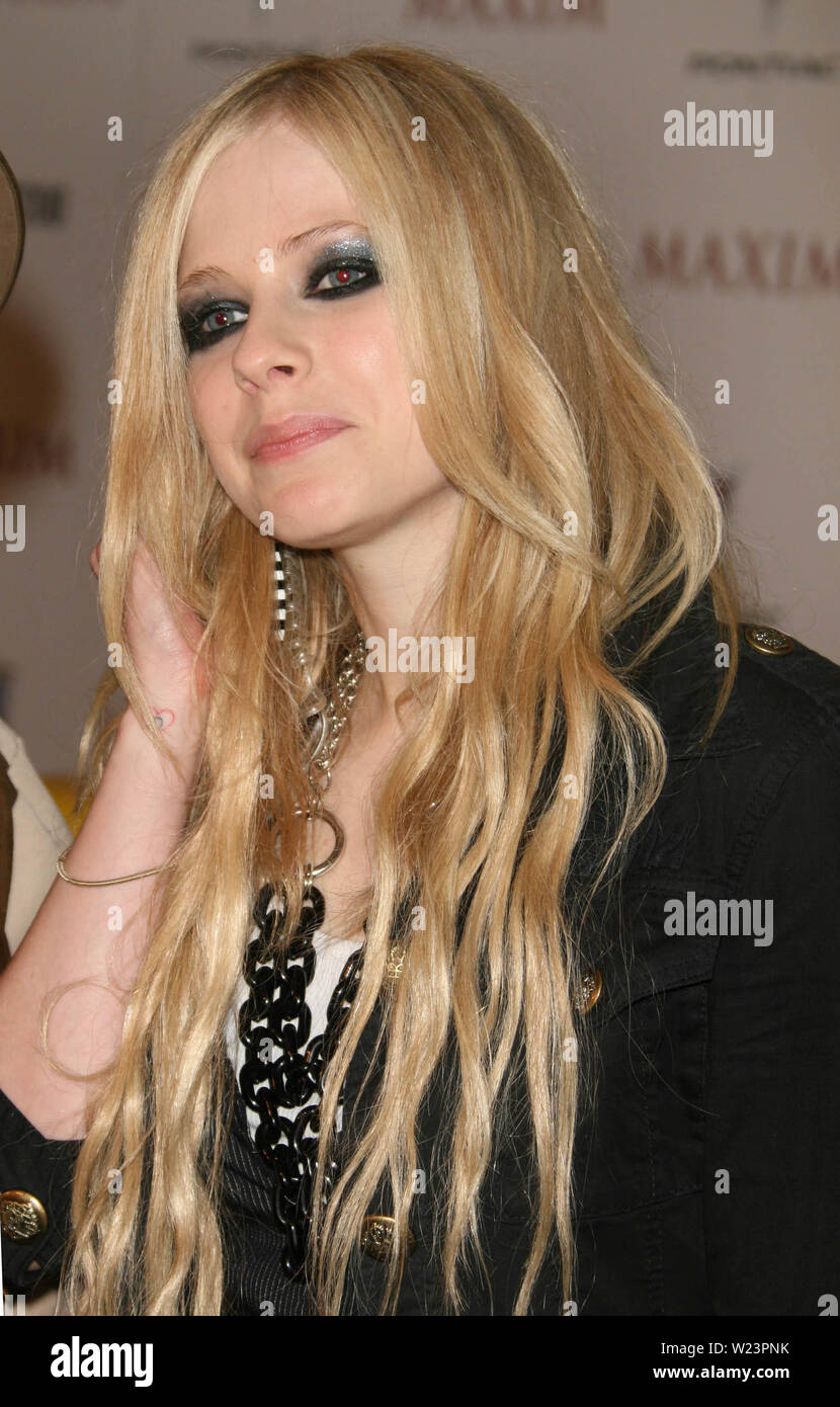 Avril Lavigne 2007 Photo By John Barrett/PHOTOlink.net Stock Photo - Alamy