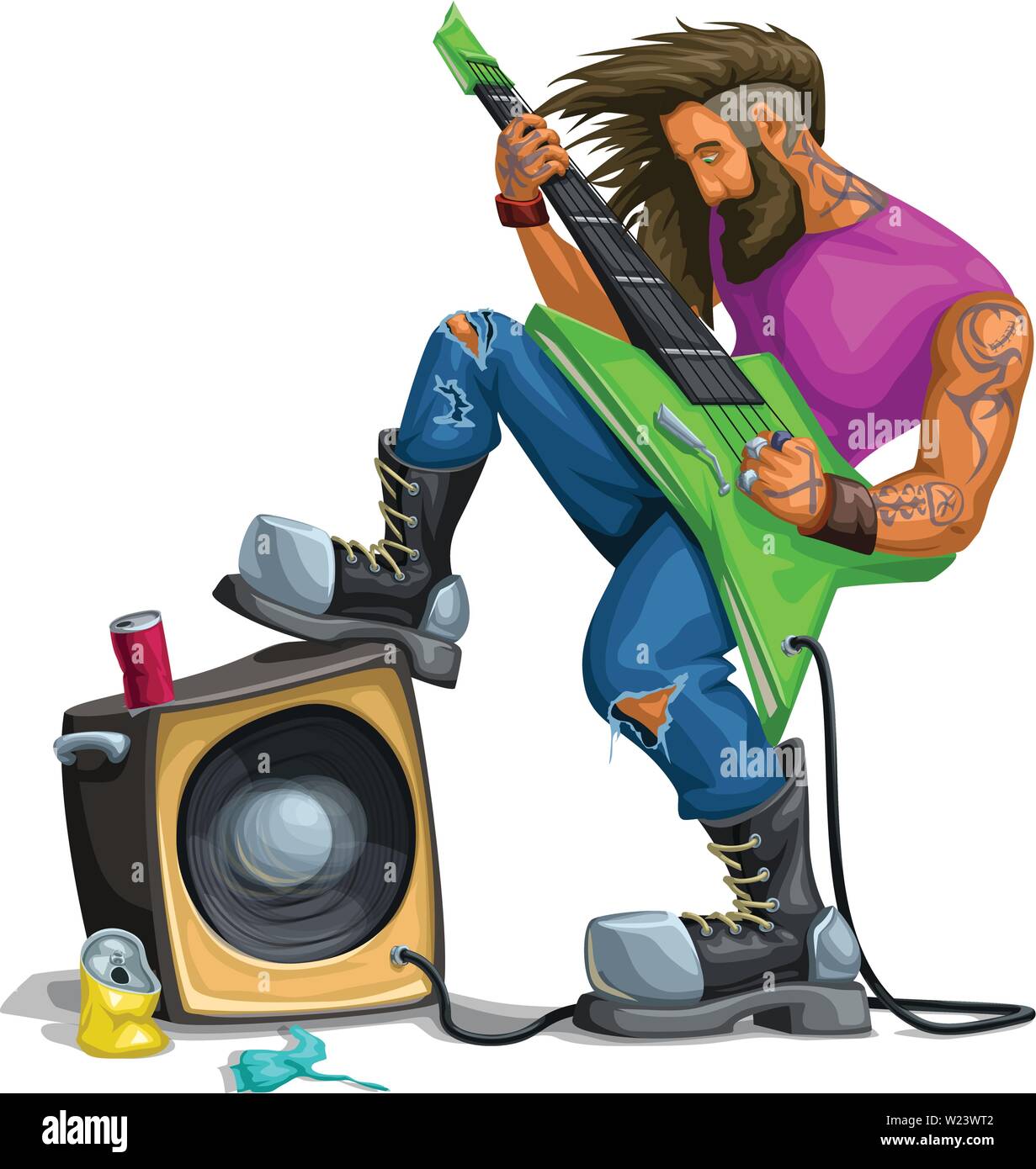 Hard rock live Stock Vector Images - Alamy