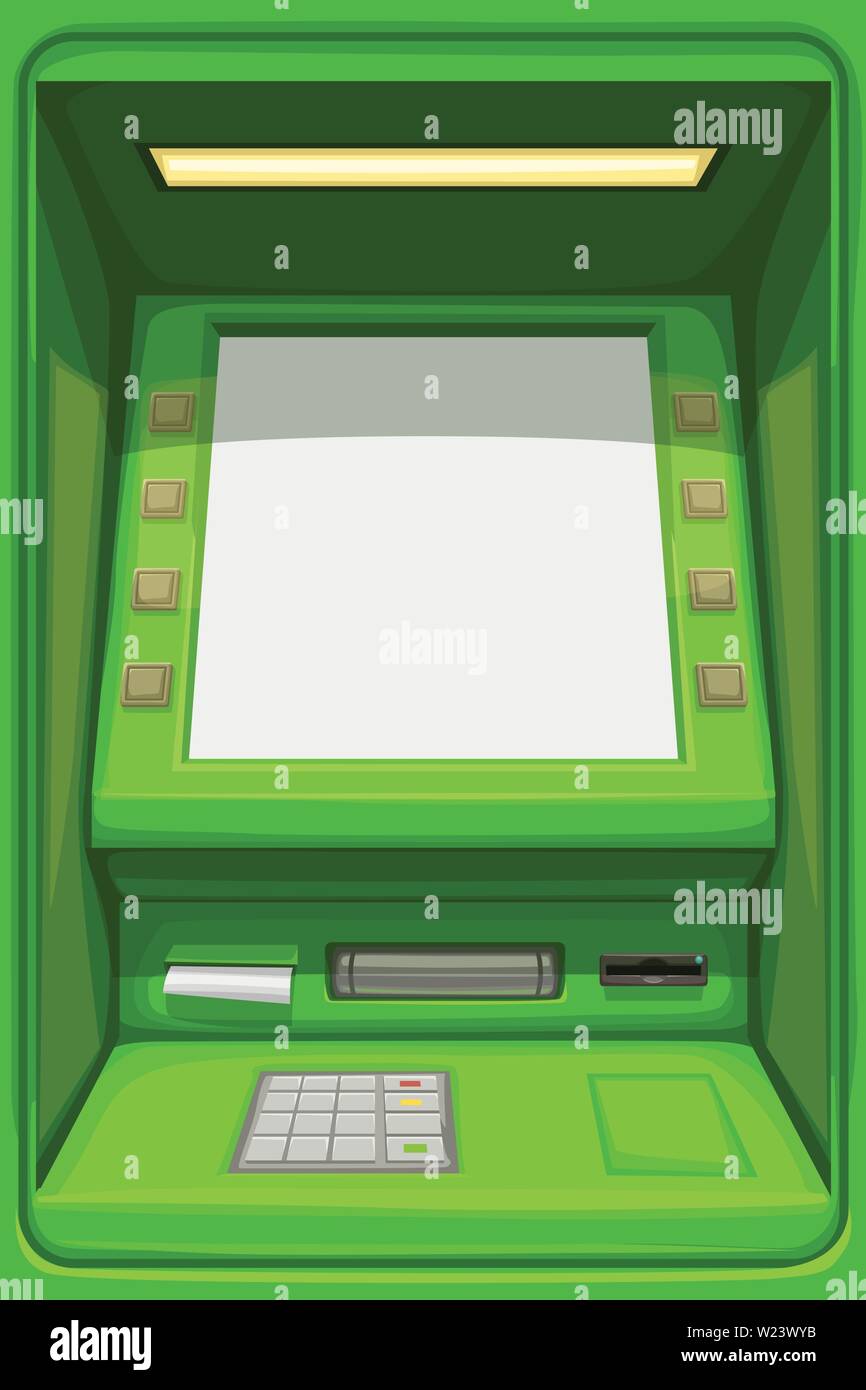 Pay and display machine Stock Vector Images - Alamy
