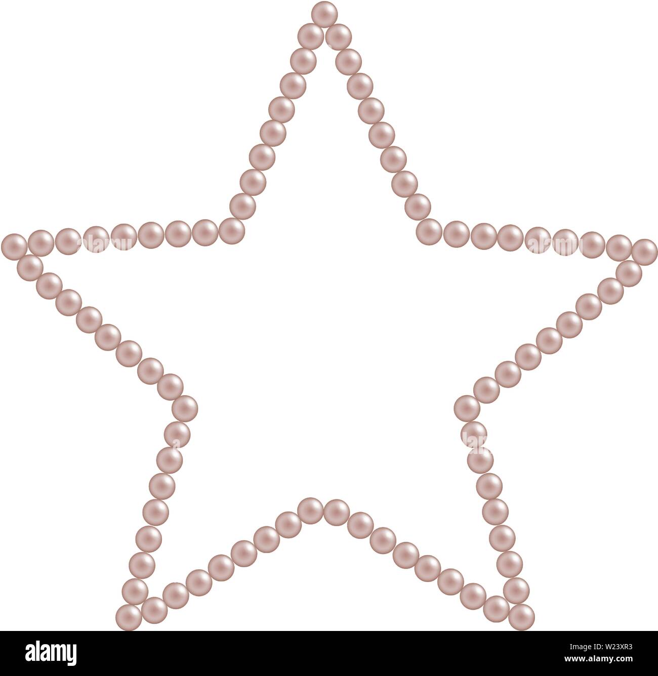 Pearl border frame hi-res stock photography and images - Alamy