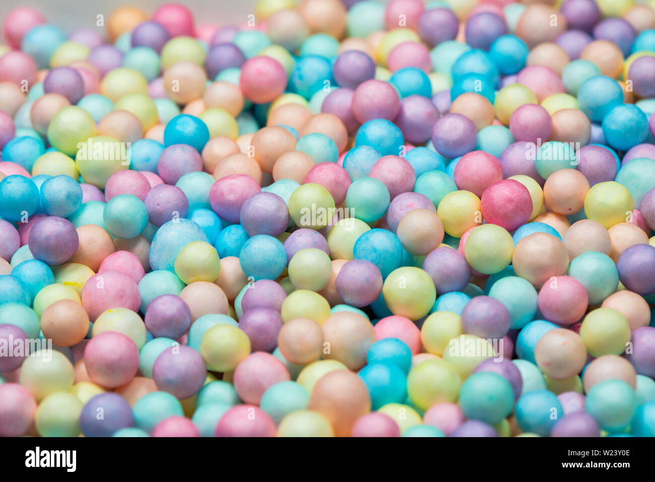 Colorful bright background, multi-colored balls. Sweet nice background ...