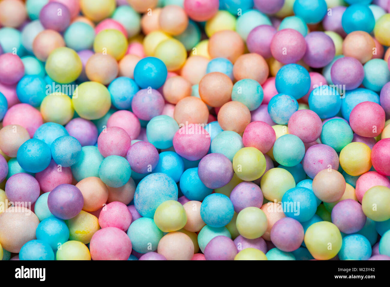 Colorful bright background, multi-colored balls. Sweet nice background ...