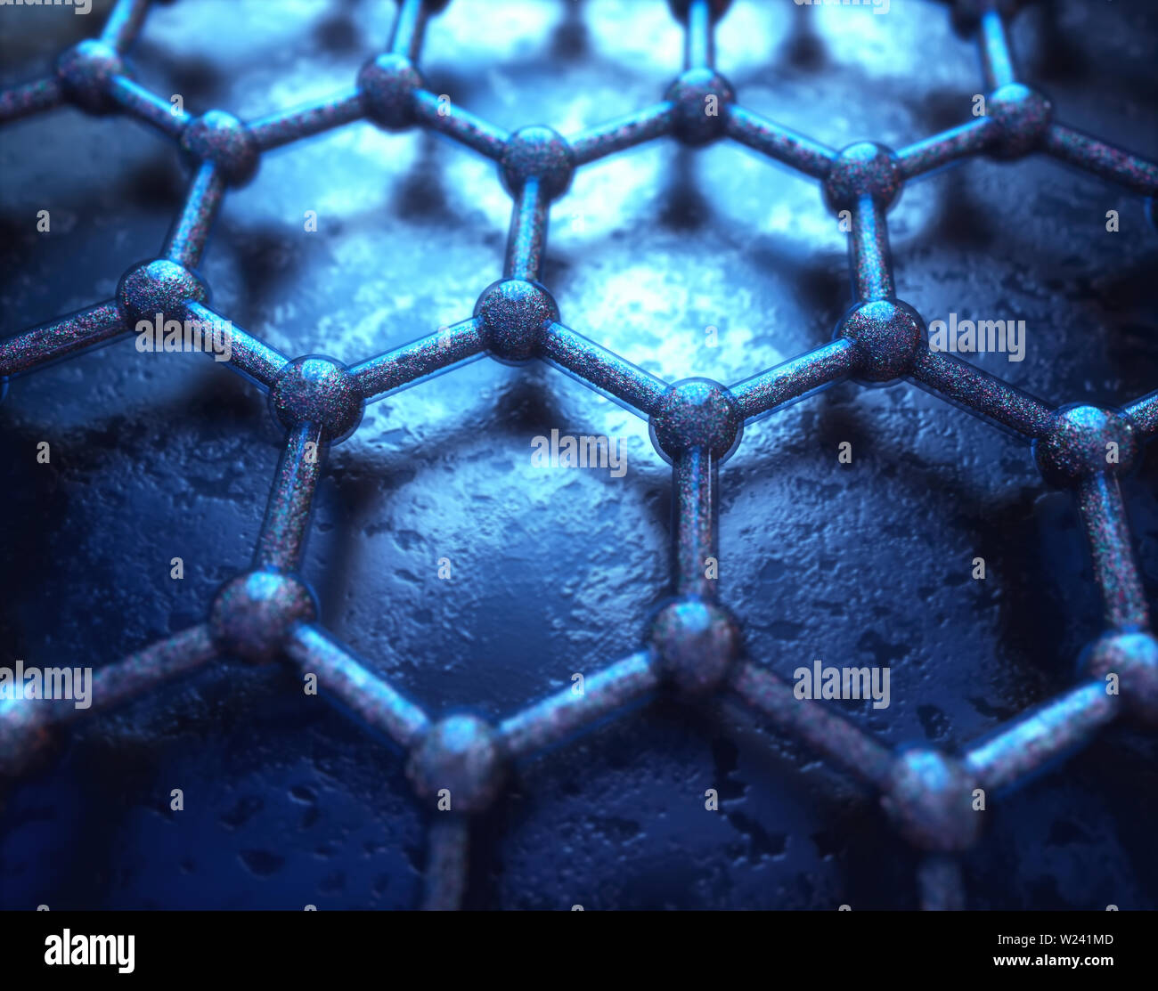 Graphene, computer illustration Stock Photo - Alamy