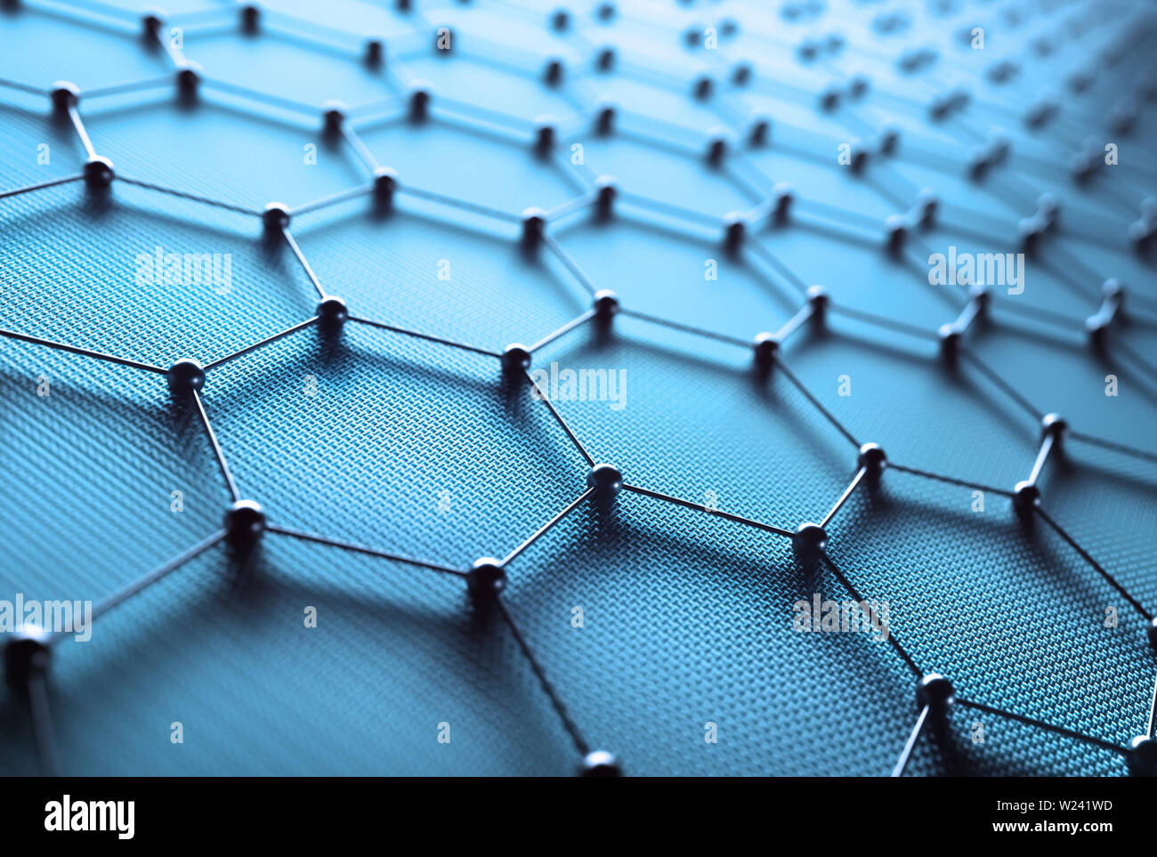 Graphene, computer illustration Stock Photo - Alamy