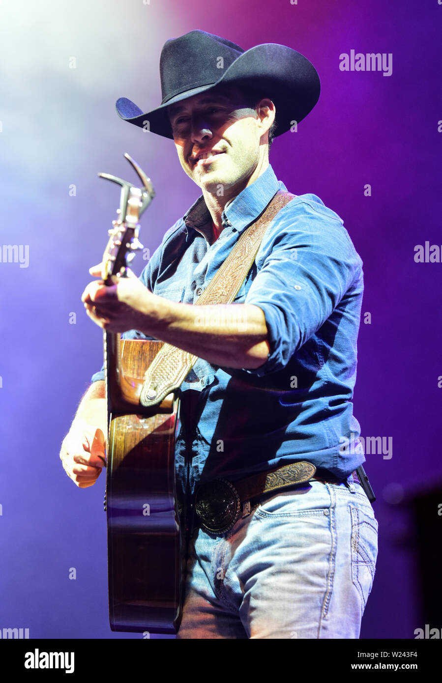 Arron Watson Live in England Stock Photo - Alamy
