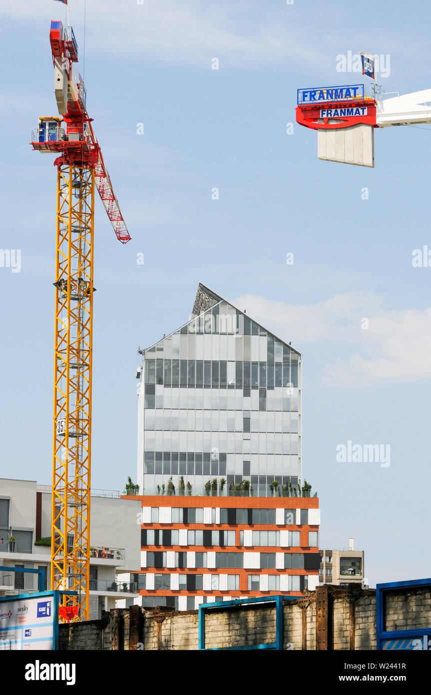 Ile Seguin, Paris, Hauts-de-Seine, Ile de France, France Stock Photo ...