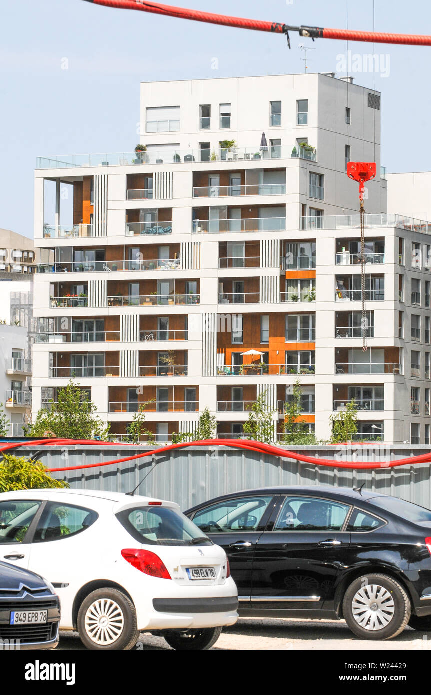 Ile Seguin, Paris, Hauts-de-Seine, Ile de France, France Stock Photo ...