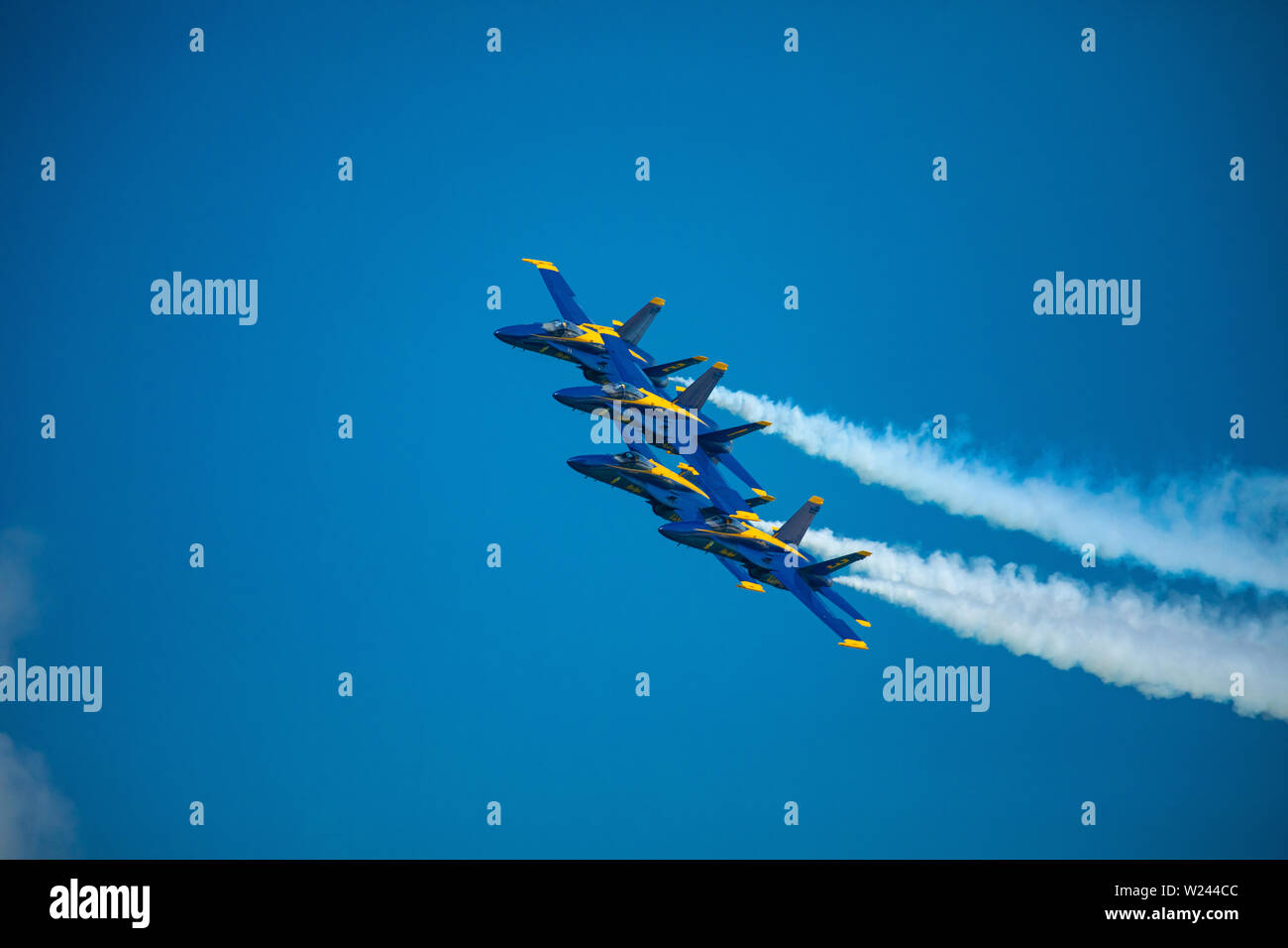 Blue Angels Fighters Stock Photo - Alamy