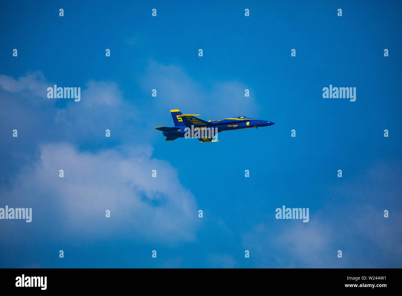 Blue Angels Fighters Stock Photo - Alamy