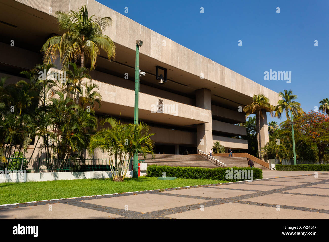 Culiacan, Sinaloa, Mexico - June 26 2016: Main building of the ...