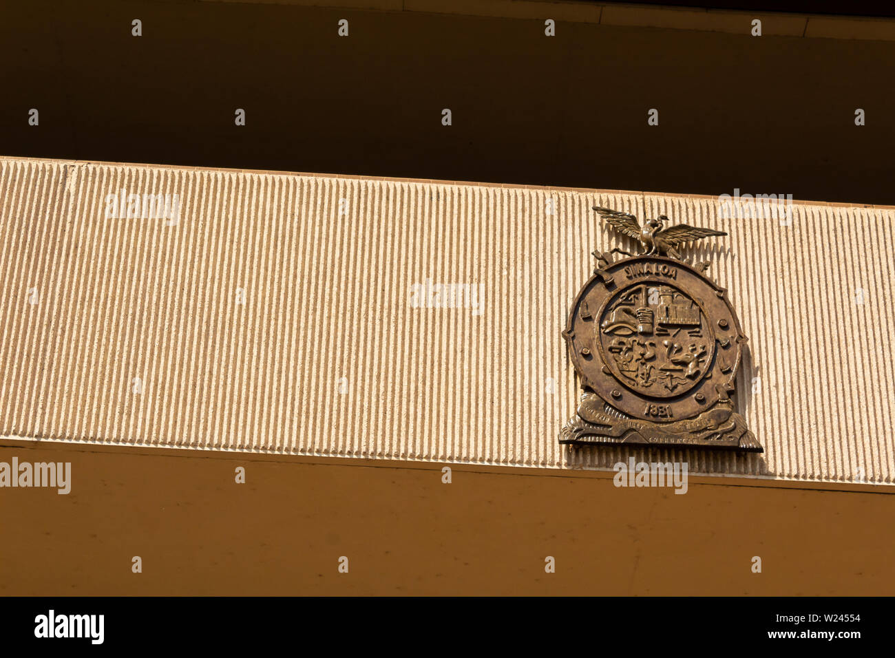 Culiacan, Sinaloa, Mexico - June 26 2016: Main building of the ...