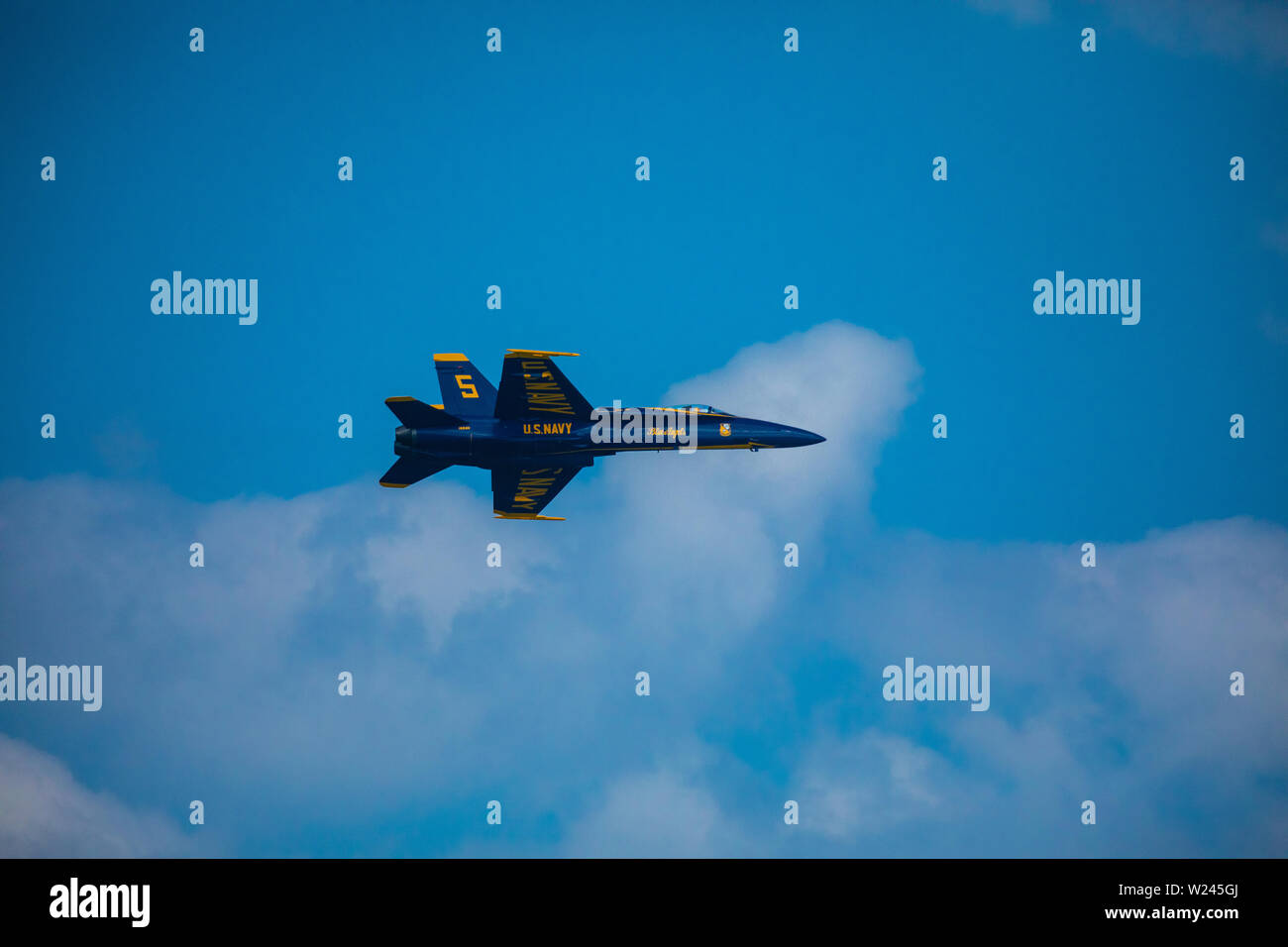 Blue Angels Fighters Stock Photo - Alamy