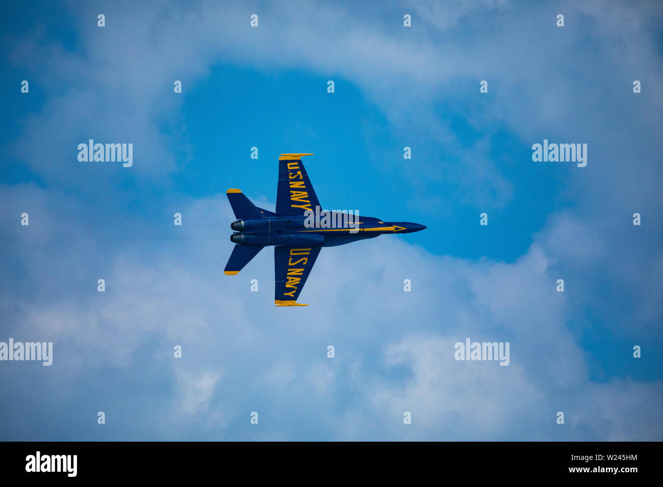 Blue Angels Fighters Stock Photo - Alamy