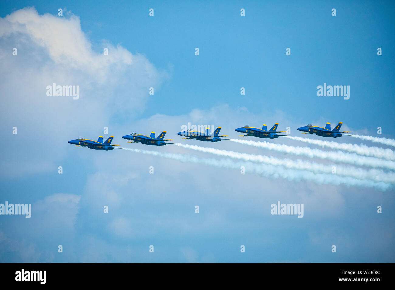 Blue Angels Fighters Stock Photo - Alamy