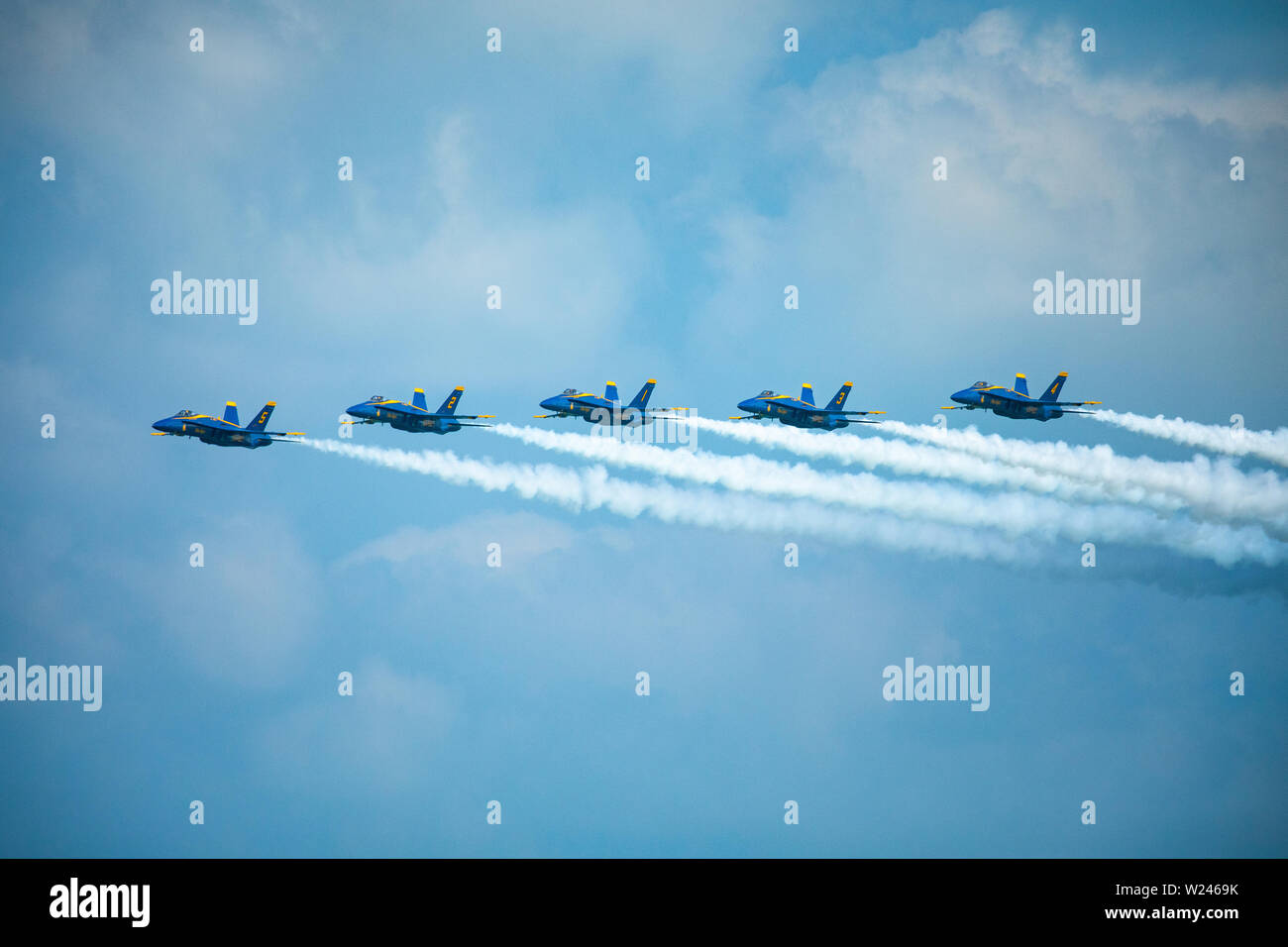Blue Angels Fighters Stock Photo - Alamy