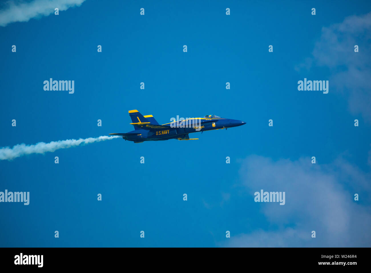 Blue Angels Fighters Stock Photo - Alamy